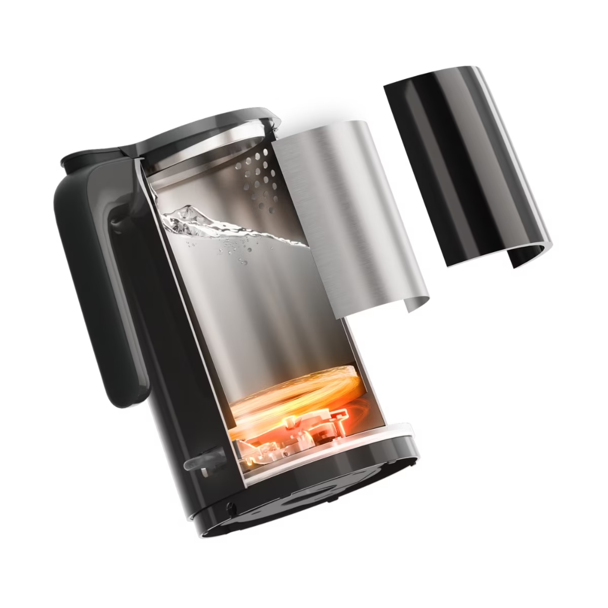 Philips HD9372/80 Series 3000 Stainless Steel Kettle 1.5L Black | YOHO